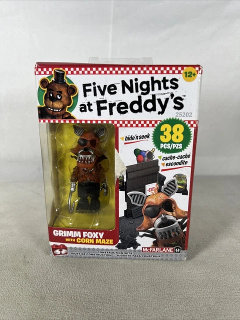 FIVE NIGHTS AT FREDDY'S GRIMM FOXY WITH CORN MAZE McFARLANE 25202 BRAND ...
