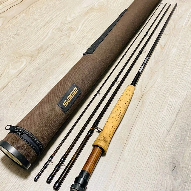 SAGE GRAPHITE II DS2 690-4 6WT 9'0" Fly fishing rod w/Tube very good ...