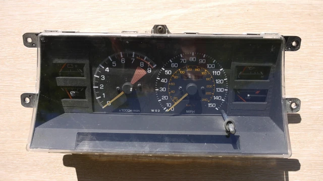 TOYOTA MR2 MK1 Aw11 1.6 16V 4Age Dash Clocks Speedo Instrument Cluster ...