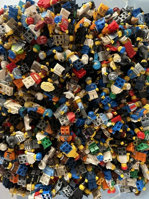 LEGO MINIFIGURES BUNDLE X 10 Mixed Mini Figure Job Lot Set City £9.99 ...