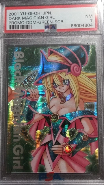YUGIOH PSA 7 Dark Magician Girl Dungeon Dice Monsters DDM Green Ver Secret £206.70 - PicClick UK