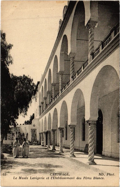 CPA AK CARTHAGE Le Musee Lavigerie et l'Etlabissement TUNISIE (1216335 ...