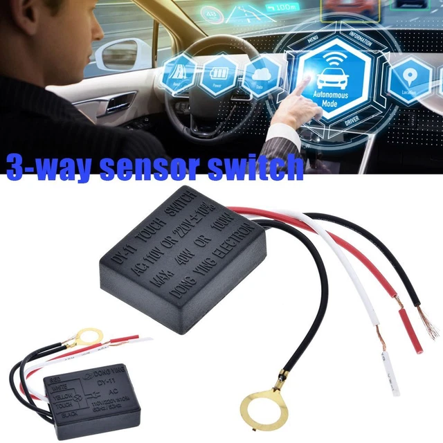3 WAY SENSOR Dimmer Sensor Switch AC 120V/220V Touch Switch Table Light ...