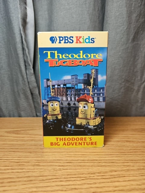 THEODORE TUGBOAT THEODORE'S Big Adventure VHS Tape Movie PBS Kids 1997 ...