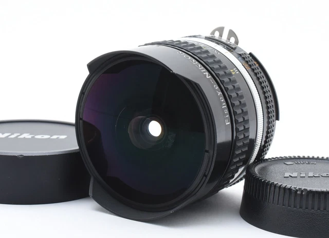 NIKON AI-S FISHEYE Nikkor 16mm f/2.8 Ultra Wide Angle Lens [ MINT ...