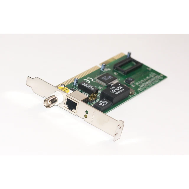 NETWORK CARD ISA 10Mbps PNP, UTP & BNC, ISA Full Duplex ethernet £12.99 ...
