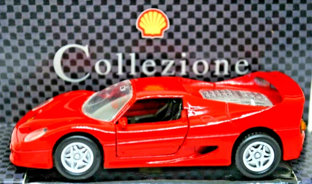 MAISTO SHELL 1:39 FERRARI F50 Supercar with Opening Doors & Pull Back ...
