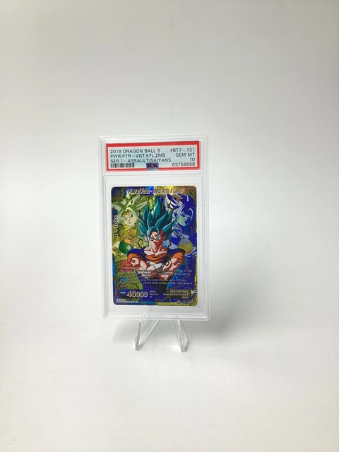 DRAGON BALL SUPER Card SCR BT7-131 Power of Potara Vegito Kefla ...