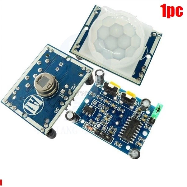 1PCS HC-SR501 HUMAN Sensor Module Pyroelectric Infrared M3 in £1.19 ...
