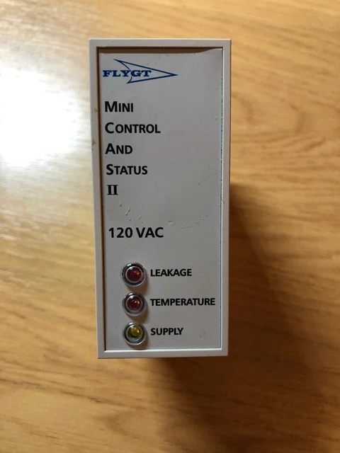 FLYGT MINICAS II pump monitoring relay - 11-pin plug-in - 120V AC £100. ...