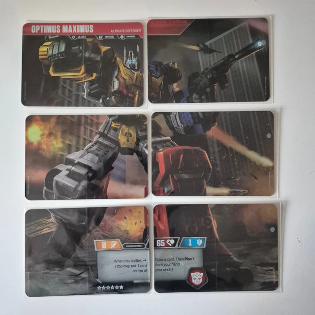 OPTIMUS MAXIMUS: ULTIMATE Defender Autobot Combiner Transformers TCG ...