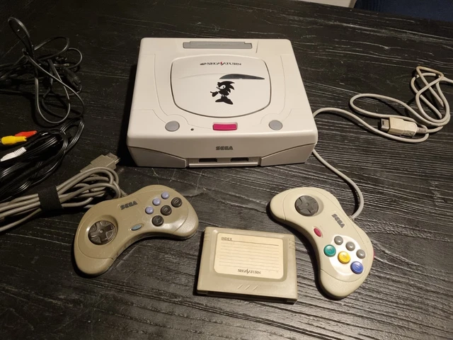 SEGA SATURN SS SONIC Console White Toysrus Limited Tested And Working ...