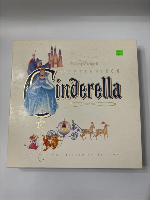 WALT DISNEY MASTERPIECE Cinderella Deluxe Cav Laserdisc Edition £24.15 ...