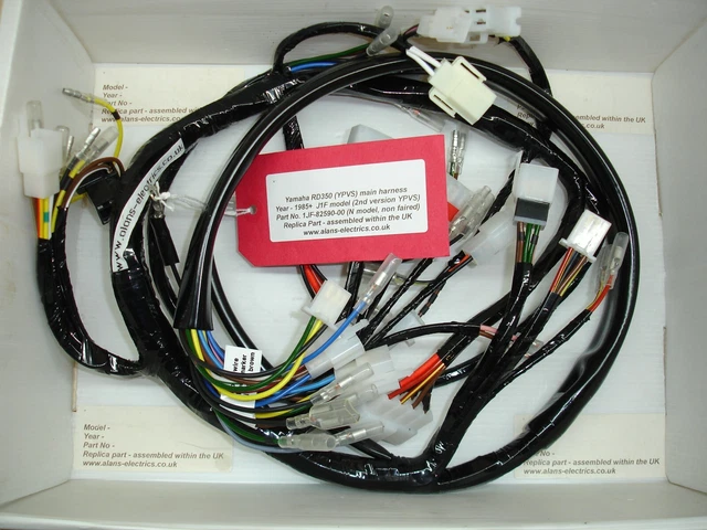 YAMAHA RD350LC (YPVS 'N' or N1 model only) (Replica Wire Harness) £395. ...