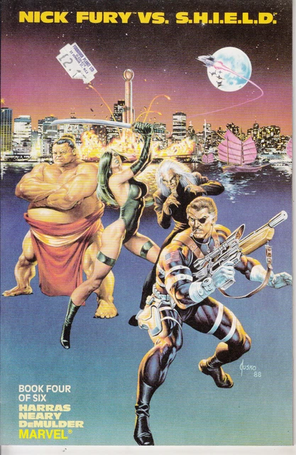 MARVEL NICK FURY vs S.H.I.E.L.D., #4 of 6, 1988, Harras, Neary ...