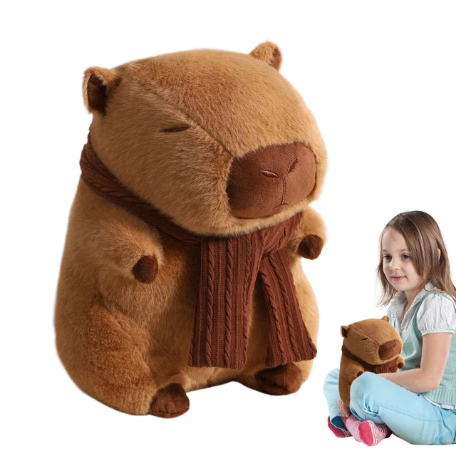 CAPYBARA STUFFED PLUSHIE Toy Capybara Plush Cute Doll Stuffed Animals ...