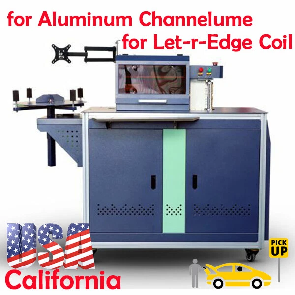 PICKUP AUTOMATIC CHANNEL Letter Fabrication Bending Machine Aluminum ...