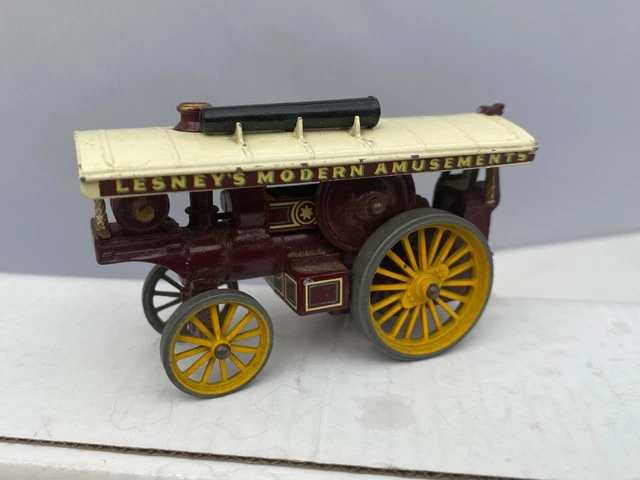 LESNEY MATCHBOX MOY Y9-1 1924 Fowler Showmans Engine Model Yesteryear ...