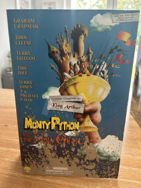 MONTY PYTHON AND the Holy Grail RARE & UNOPENED King Arthur boxed 12 ...