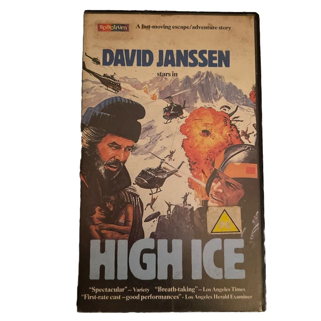 HIGH ICE PRE cert vhs spectrum David Janssen Rare Tape Checked £20.00 ...