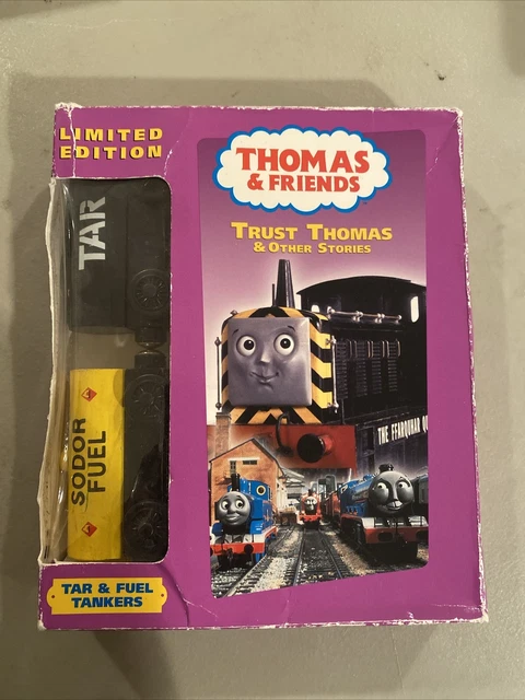 TRUST THOMAS THE Tank Engine VHS Limited Edition 1992 2002 Wooden Bonus ...