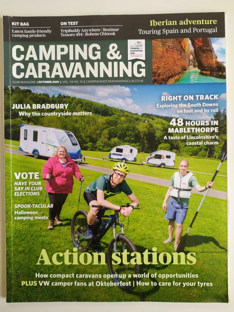 CAMPING AND CARAVANNING Magazine October 2019 EUR 4,61 - PicClick IT