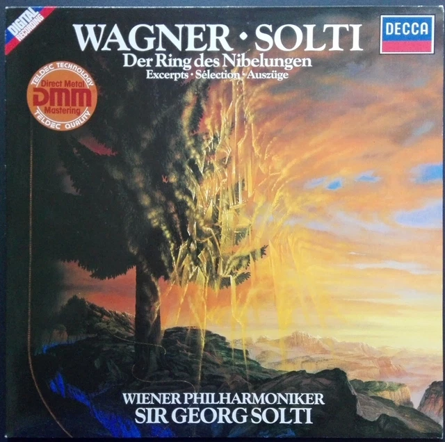 WAGNER - RING des Nibelungen, Excerpts, SOLTI, VPO, Decca DMM STEREO £12.13 - PicClick UK