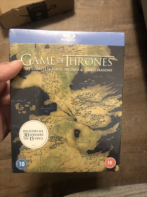 GAME OF THRONES: The Complete First, Second & Third Seasons (Blu-ray ...
