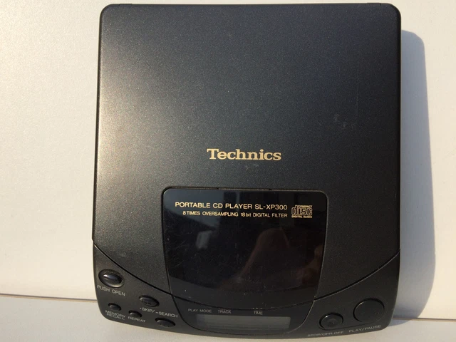 TECHNICS SL-XP300 CD Player Discman CD Walkman not working Black £82.07 ...