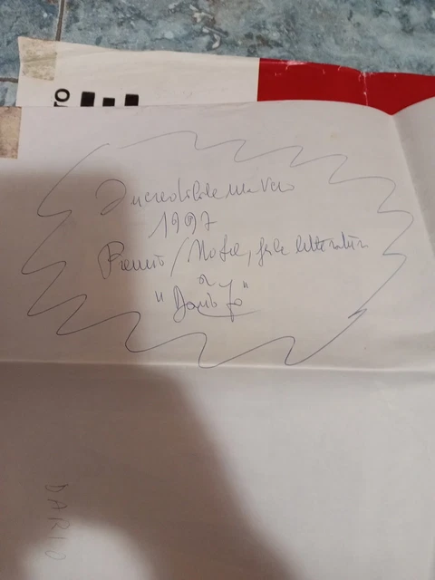 DARIO FO,RUZZANTE,GENOVA,TEATRO DELLA Corte,Manifesto EUR 2,00 ...