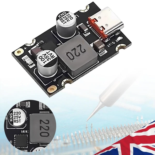 PD65W FAST CHARGE Module Board PD3.1 PPS QC3.0 SCP Type-C Interface DC12~30V £5.19 - PicClick UK