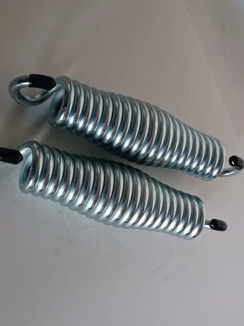 2PCS PORCH SWING Springs Heavy Duty 1300Lbs Hammock Chair Spring Hanger ...