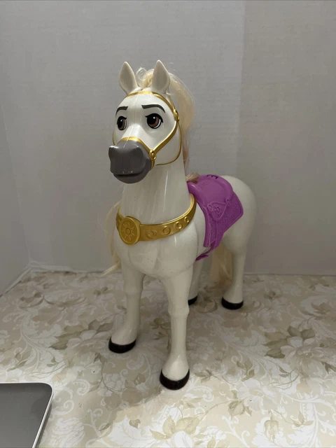DISNEY TANGLED RAPUNZEL Horse Max Maximus Brushable Mane & Tail 12 ...