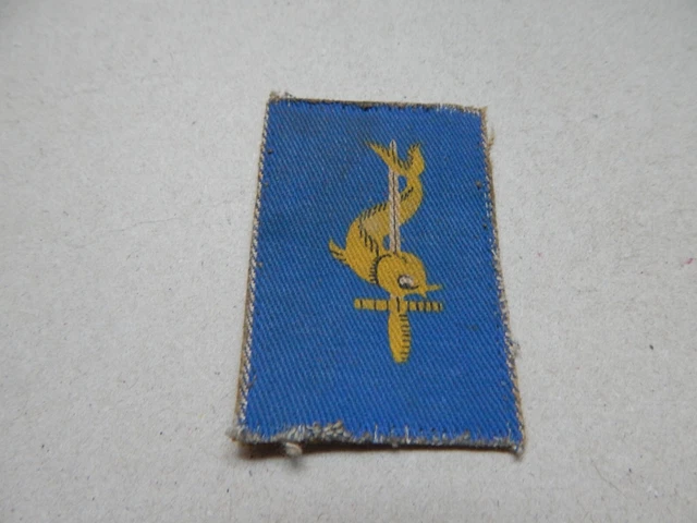 BRITISH ARMY ROYAL Engineers 1st Port Task Force Formation Cloth Badge ...