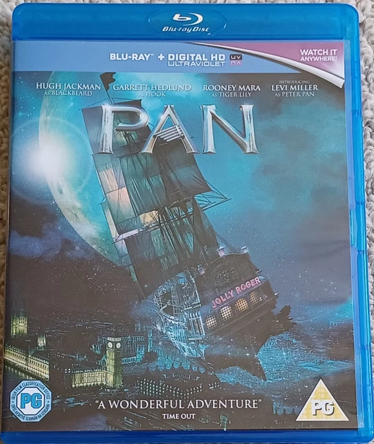 PAN BLU-RAY HUGH Jackman Rooney Mara EUR 2,31 - PicClick IT