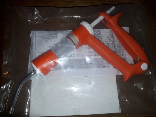 ZOETIS DRENCHER APPLIKATOR 15ml "NEU" Eingeber für Flüssig-.Medizin EUR ...