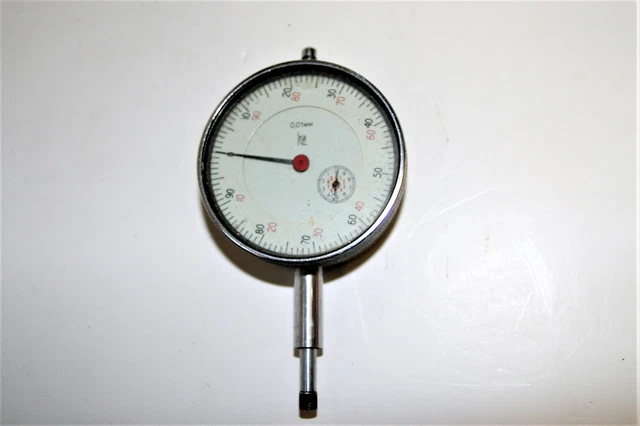 VINTAGE LAB GAUGE Depth Meter Manometer Precision Scientific Instrument ...