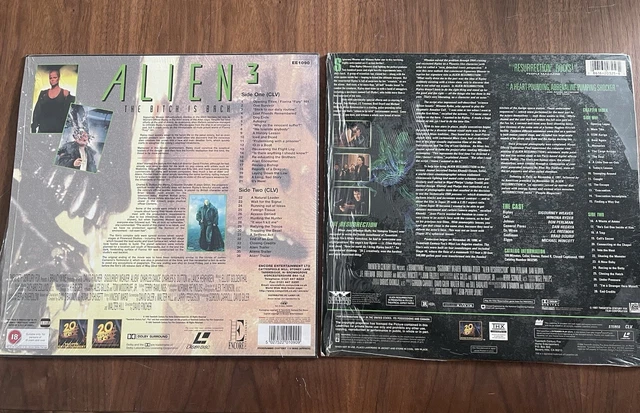 ALIEN JOB LOT Laserdisc - Alien 3 / Alien resurrection - Tested £19.88 ...