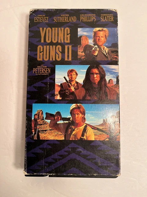 YOUNG GUNS II (VHS 1991) £3.25 - PicClick UK
