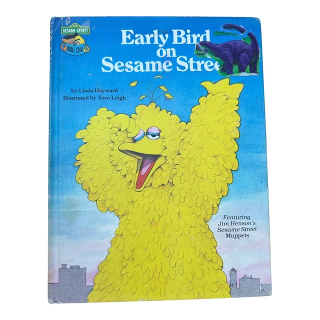 VINTAGE SESAME STREET Books - The Sesame Street Book Club - Lot Of 10 ...