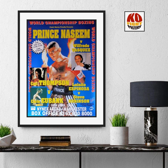 PRINCE NASEEM HAMED vs. WILFREDO VASQUEZ : Original Onsite Boxing ...
