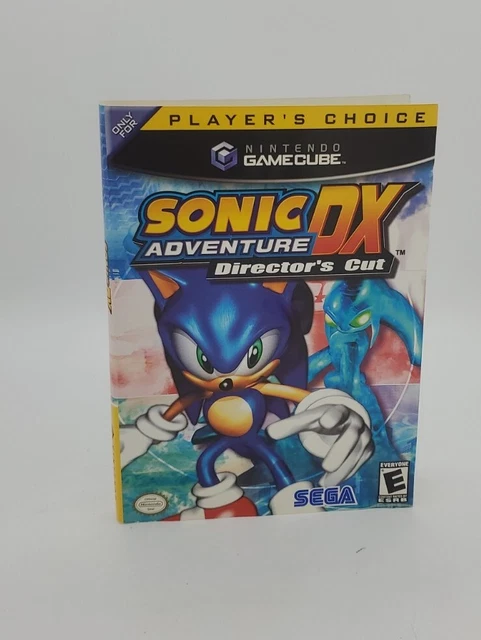 SONIC ADVENTURE DX: Director's Cut (Nintendo GameCube, 2003) oeuvre d ...