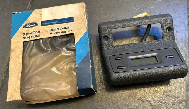 FORD ESCORT MK3 Rs Turbo Series 1 / rs1600i / Xr3i Digital Clock NOS £ ...