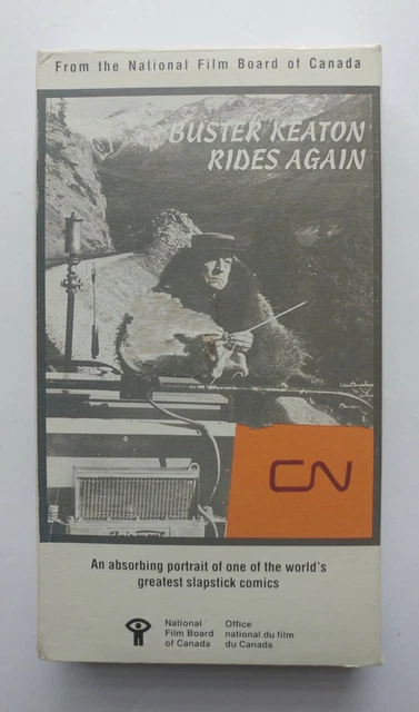 BUSTER KEATON RIDES Again VHS / NFB Documentary 1965 / The Railrodder ...