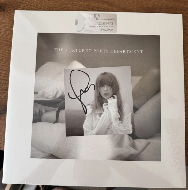 SIGNED AUTOGRAPHED PHOTO Taylor Swift The Tortured Poets Department ...