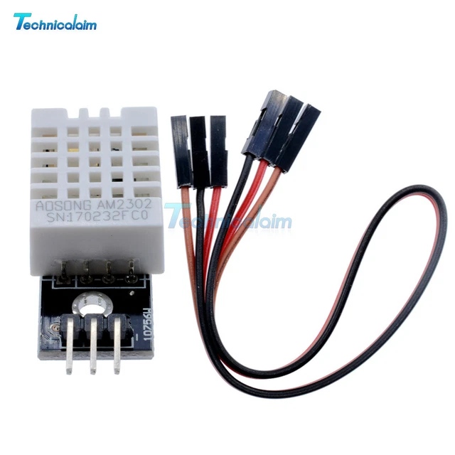 DHT11 DHT22/AM2302 DS18B20 Modulo sensore digitale di umidità e ...