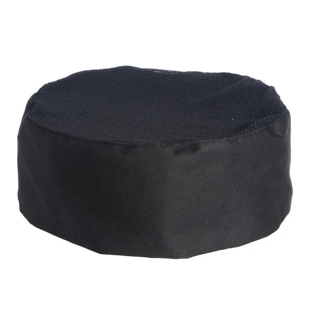 BONNET TOQUE NOIRE Un Raccord Toppers De Cheveux Tablier EUR 9,35 ...