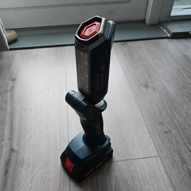 BOSCH PROFESSIONAL GLI18V-300 18v 14.4v Li Ion LED Torch Light 3.0ah ...