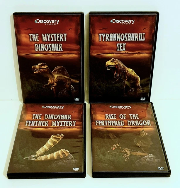 4× DINOSAUR DISCOVERY Channel DVDs £7.99 - PicClick UK