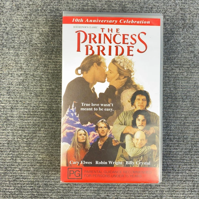 1987 THE PRINCESS Bride VHS Video Tape Rob Reiner 80s Cult Comedy ...